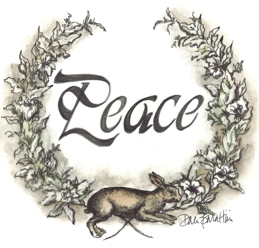Peace Tabletop Art – Hill & Dale Home