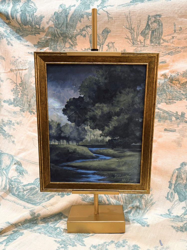 Whispering Woods Tabletop Art | Framed Artwork with Easel | Landscape ...